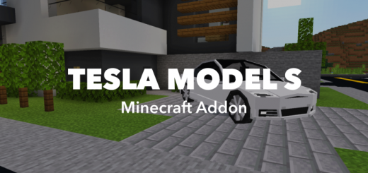 Tesla Model S Minecraft Addon/Mod 1.16.20.50 - 1.16.0