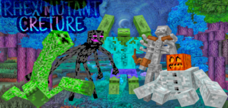 Rhex Mutant Creature Minecraft PE Addon/Mod 1.16, 1.15, 1.14