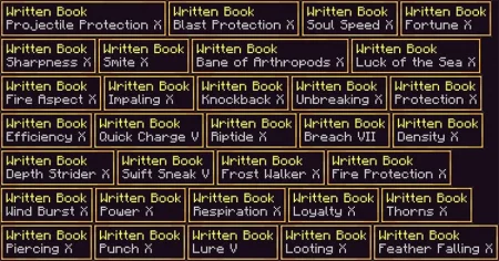 Crafteable Enchantments (Craft Enchants) – Minecraft Addon