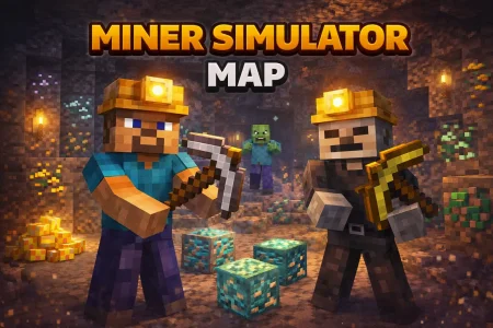 Miner Simulator – Minecraft Map
