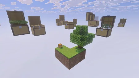 Skyblock Chest Challenge – Minecraft Map