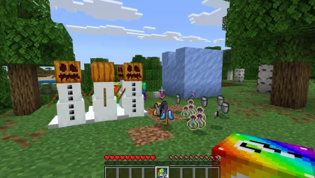 Rainbow Blocks – Minecraft Addon