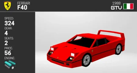 Ferrari Cars – Minecraft Addon