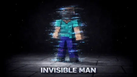 Invisible Man – Minecraft Addon