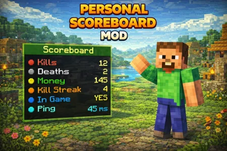 Personal Scoreboard – Minecraft Addon